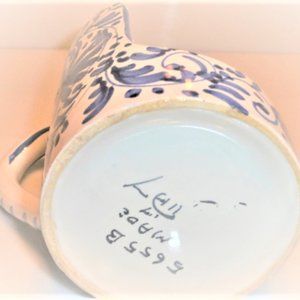 Vintage | Accents | Bx73 Rd Signed Italy Vintage Pottery Candle Holder ...